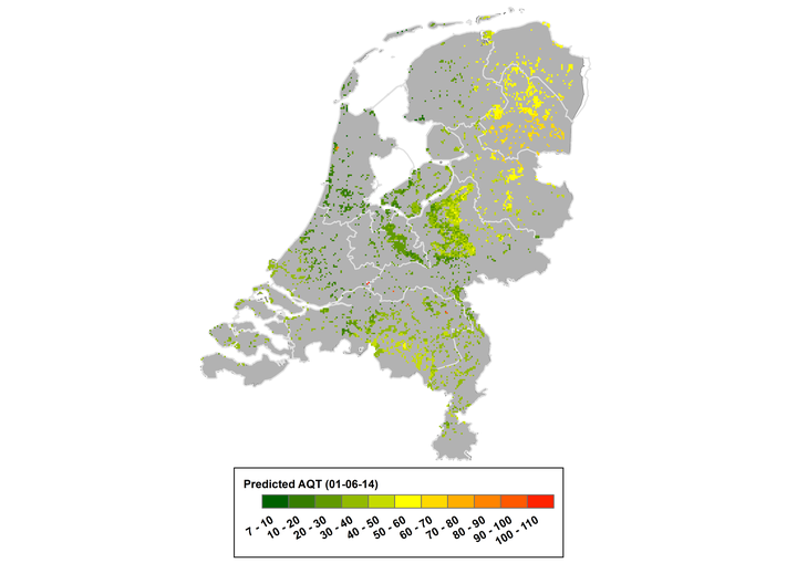 University of Twente maps out ticks in the Netherlands
