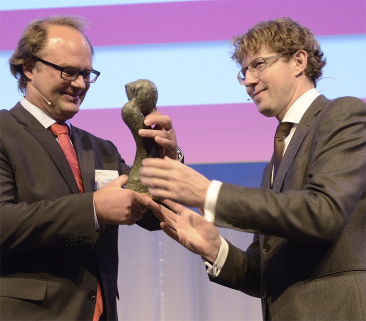 UT-hoogleraar Bram Nauta is Simon Stevin Meester 2014