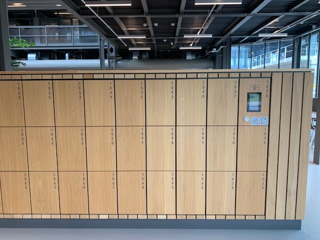 Lockers on campus accessible to everyone