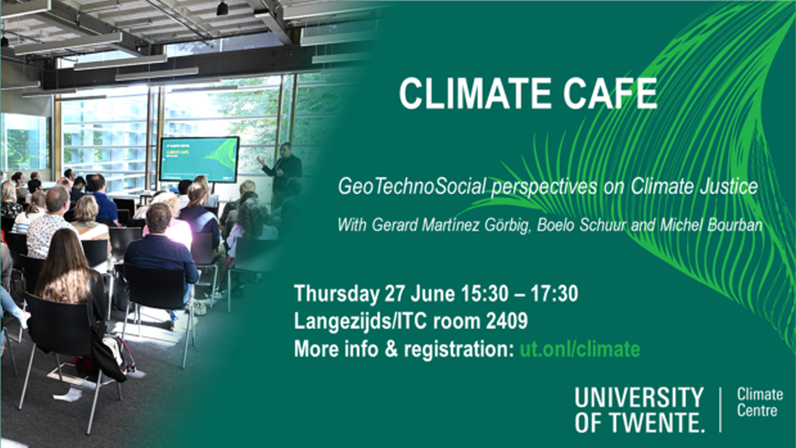 Climate Cafe on Climate Justice featuring UT philosophy professor ...