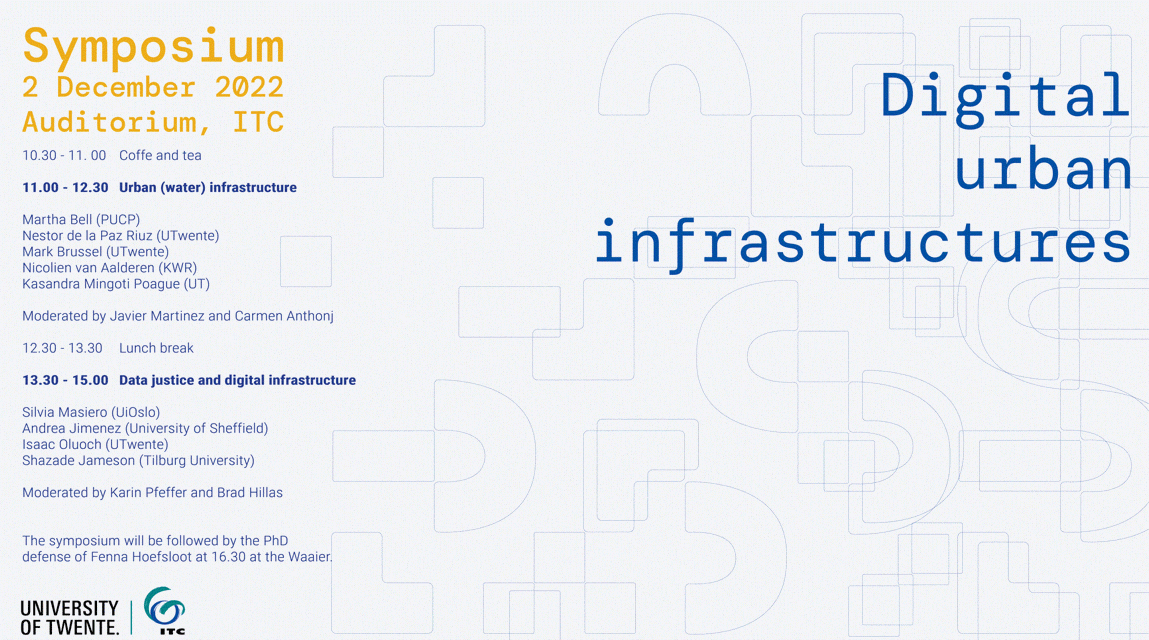 Symposium Urban Digital Infrastructure