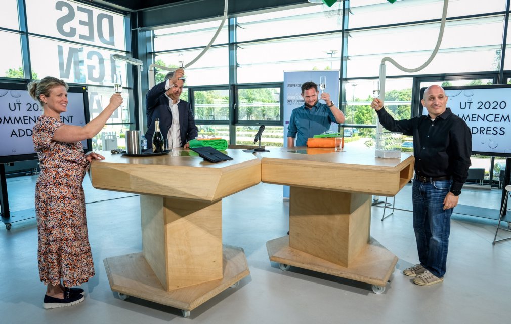 The first commencement address in the Netherlands