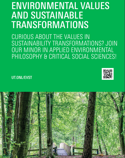 New Philosophy Minor - Environmental Values and Sustainable Transformations