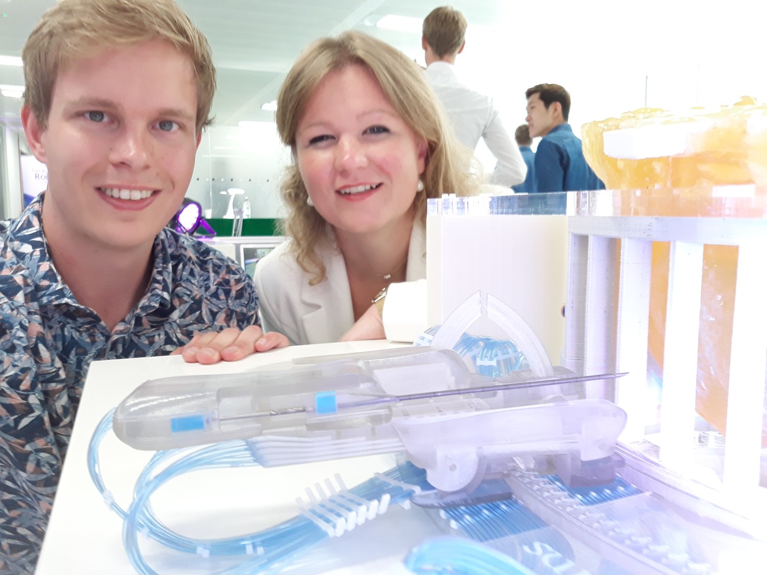 UT robot for breast cancer research even more accurate and faster