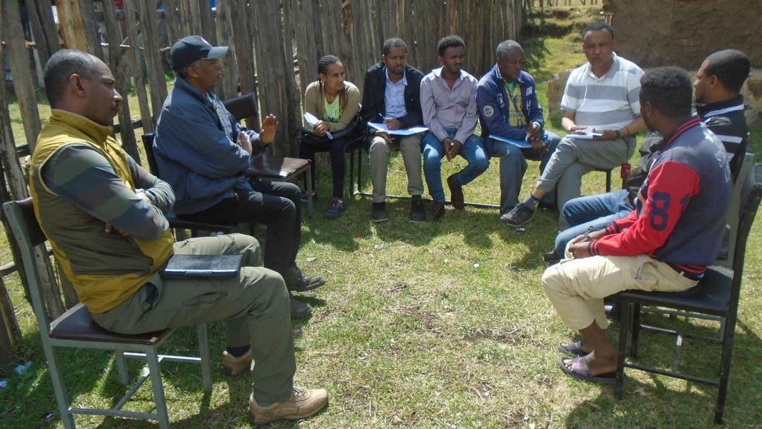 Research site visit in South Wello, Ethiopia