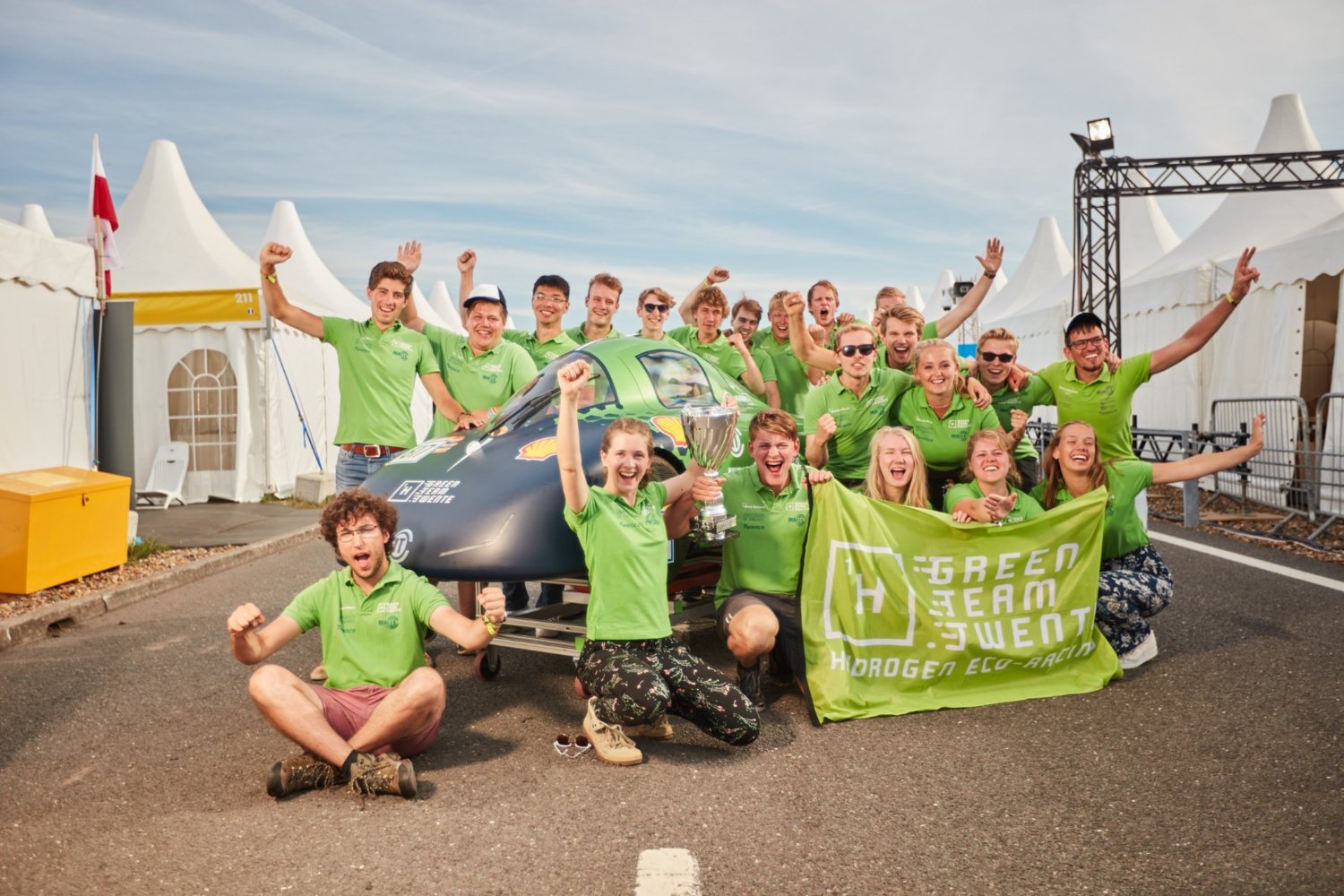 Green Team Twente big winner at Eco-Marathon London