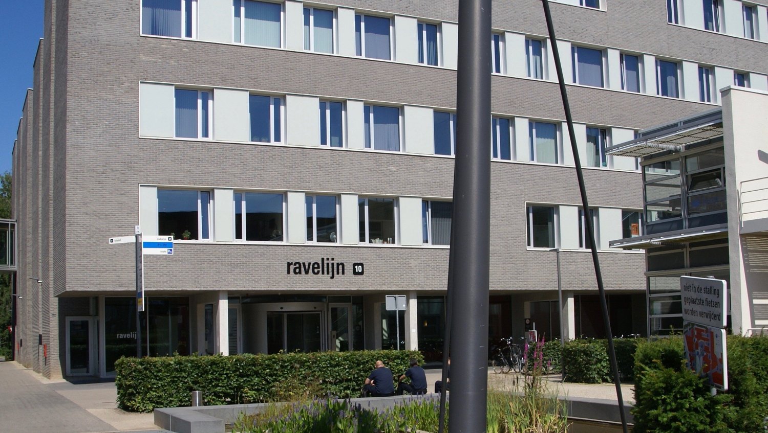 Terrain works at Citadel and Ravelijn buildings