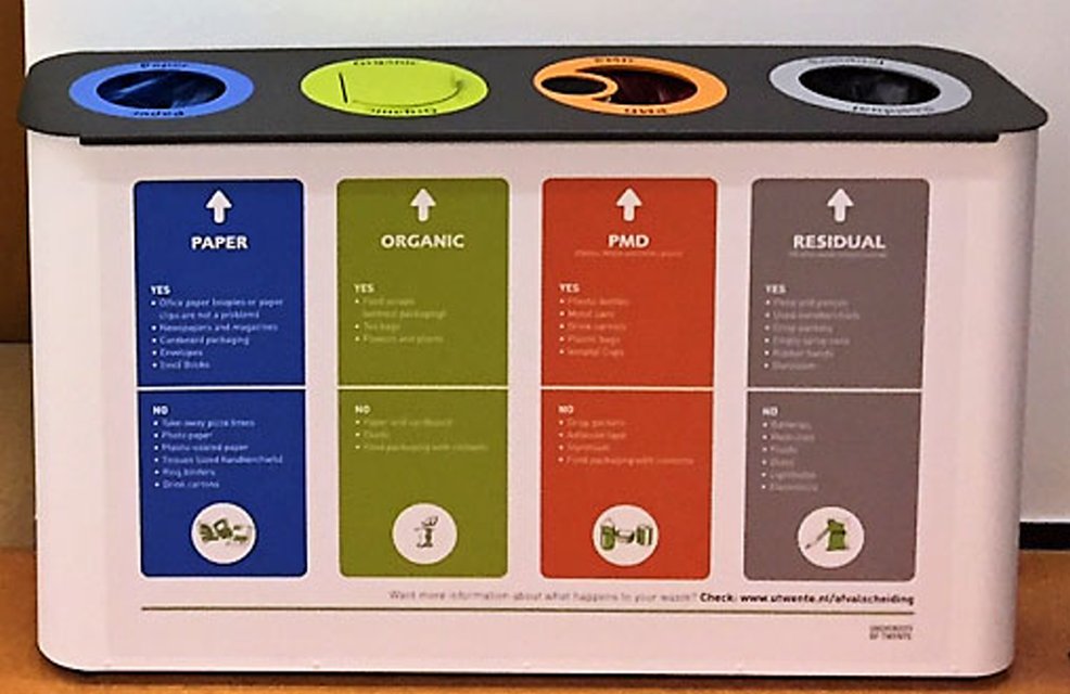 Let’s continue separating waste!