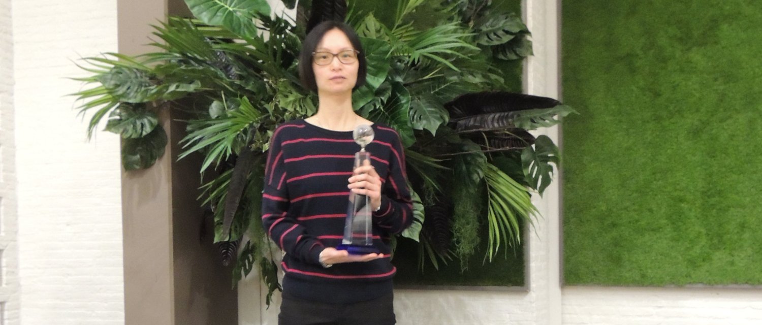 Dr Ling Chang winner Professor Tienstra Research Prize 2022