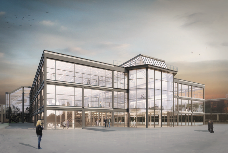 The renovation of the Technohal building has begun