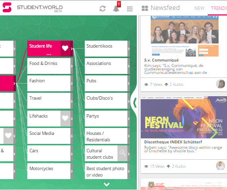 Student.world, a new social platform, launched at the UT
