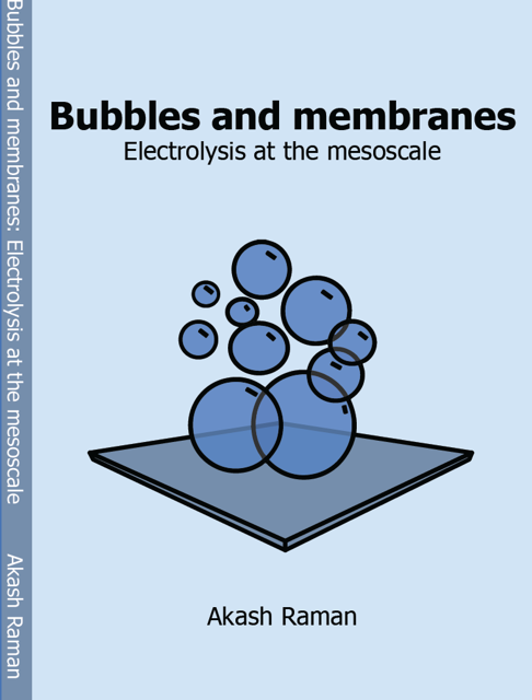 Promotie Akash Raman Bubbles And Membranes Electrolysis At The Mesoscale