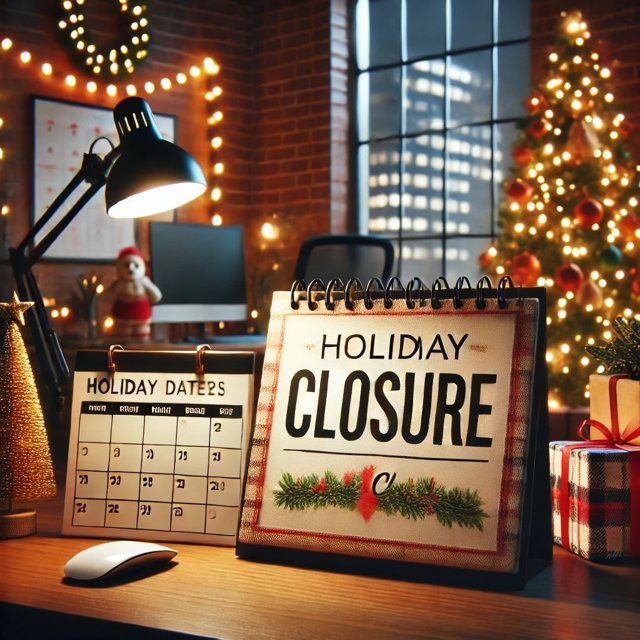 Christmas holidays Closure Educational Affairs Office