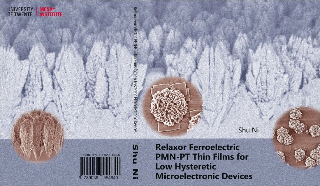 PhD Defence Shu Ni | Relaxor ferroelectric PMN-PT thin films for low ...